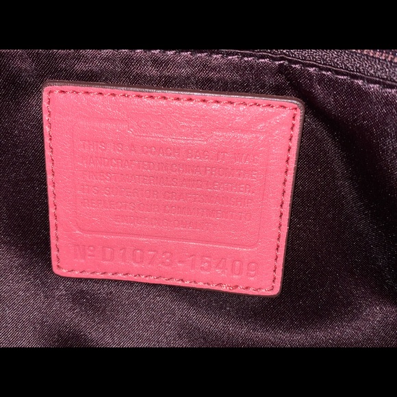 Coach | Bags | Coach Leather Handbag D7315409 Beautiful | Poshmark